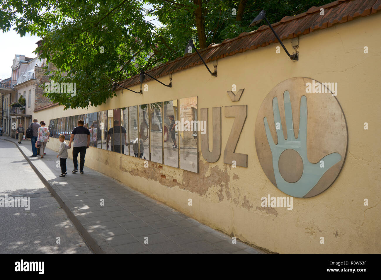 Uzupio republic hi-res stock photography and images - Alamy