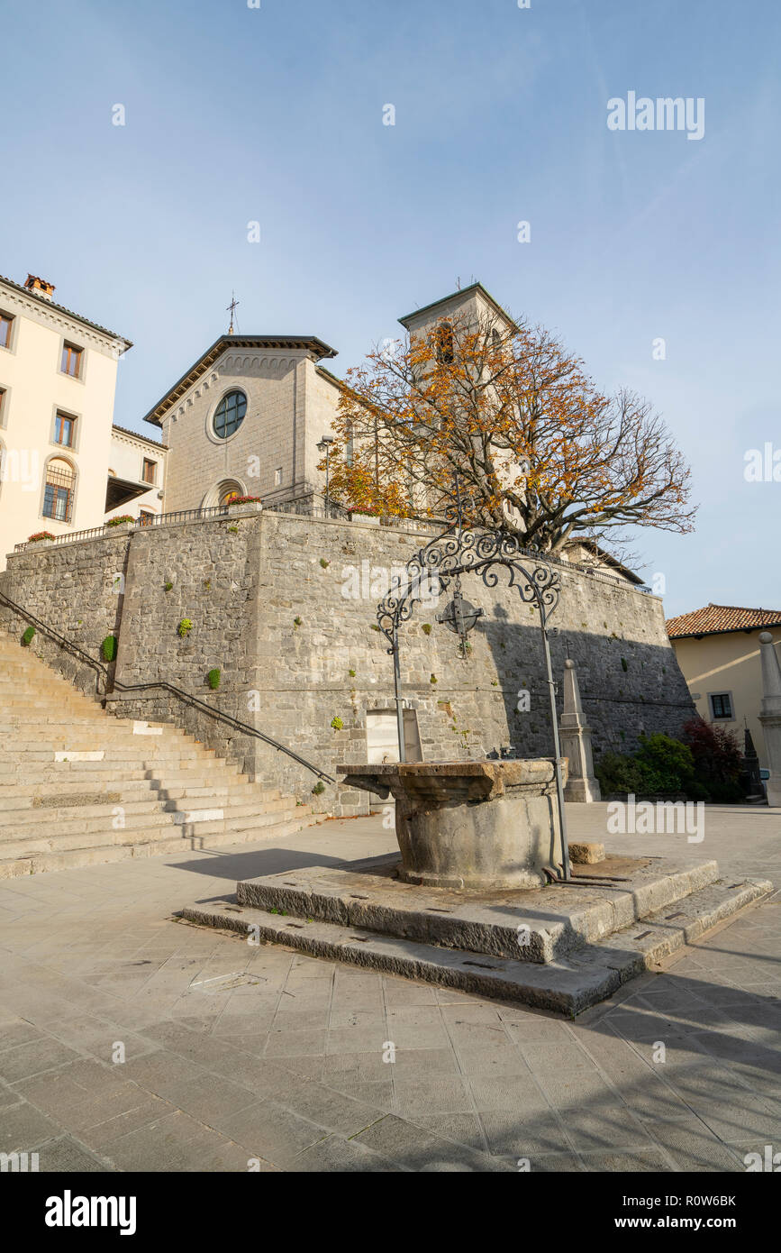 The sanctuary of the Blessed Virgin of Castelmonte, Friuli Venezia ...