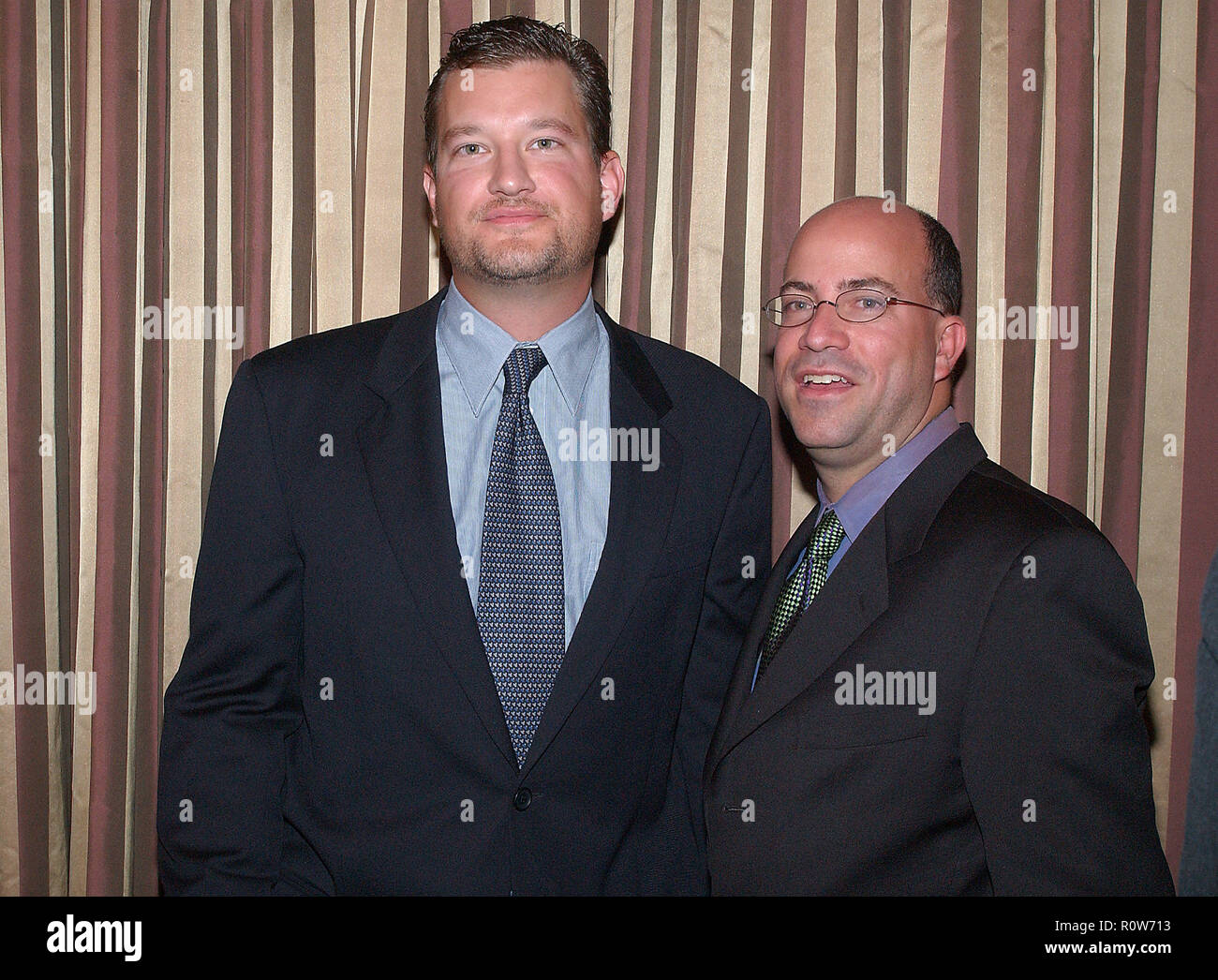 Kelly Kahl and Jeff Zucker at the Hollywood Radio and Television ...