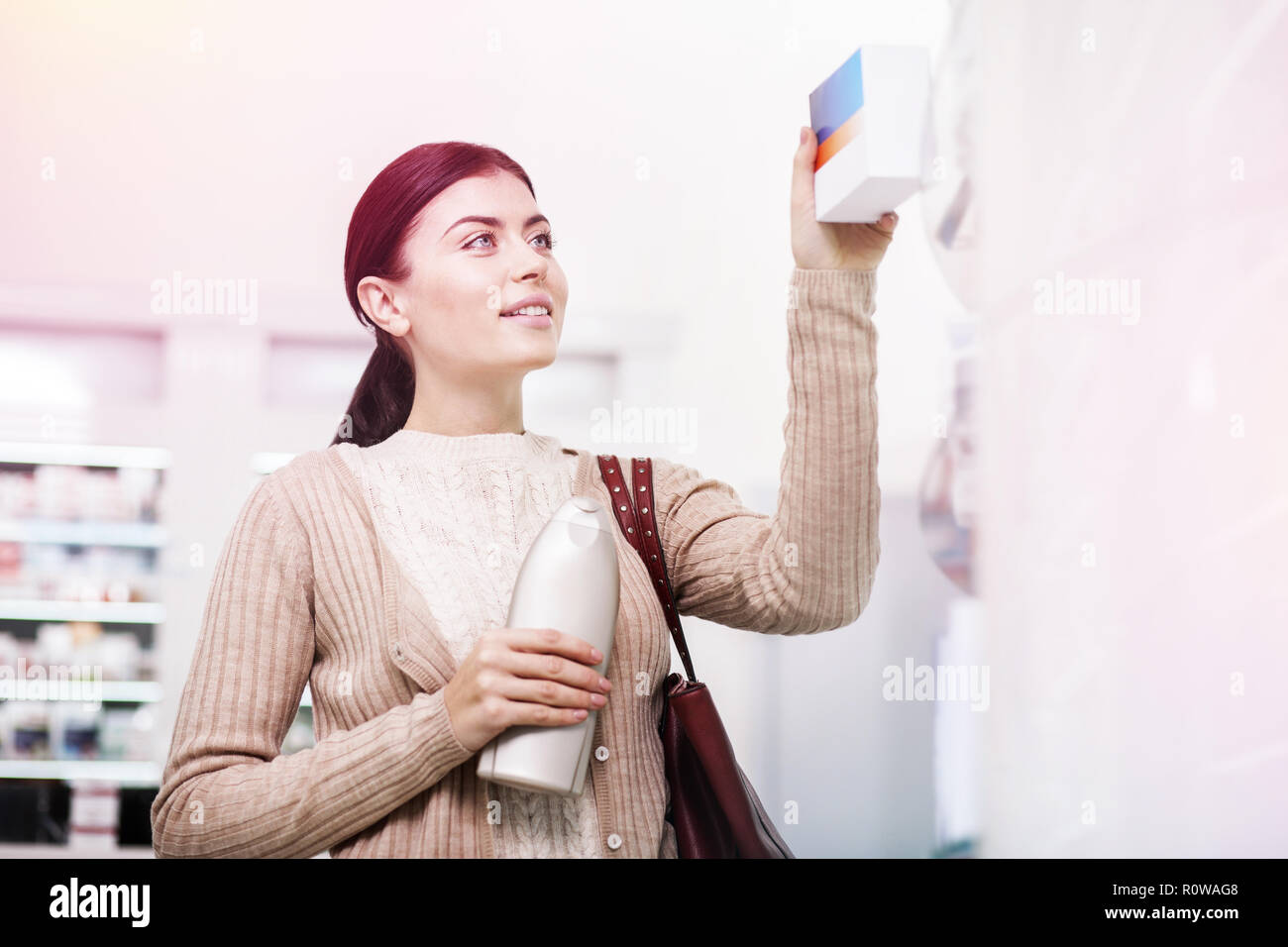 Buying shampoo hi-res stock photography and images - Alamy