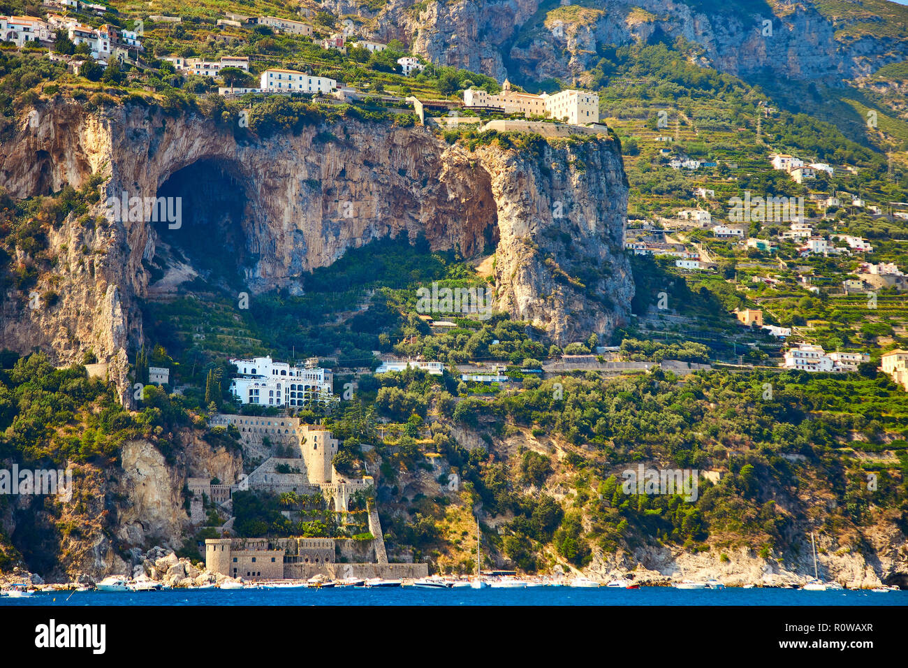 Positano, Amalfi Coast, Campania, Italy. Beautiful View of Positano ...