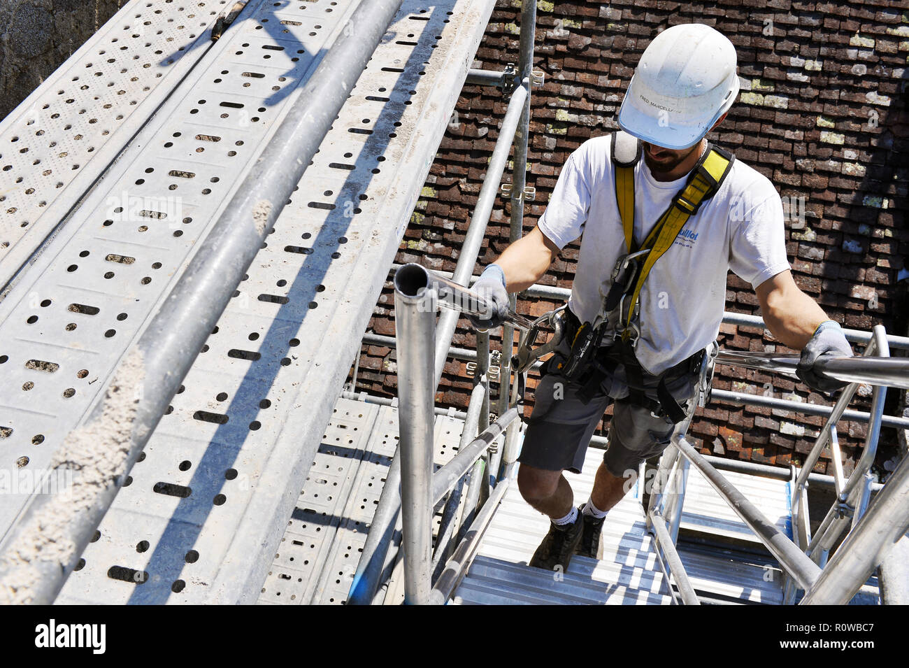 Worksite - France Stock Photo - Alamy