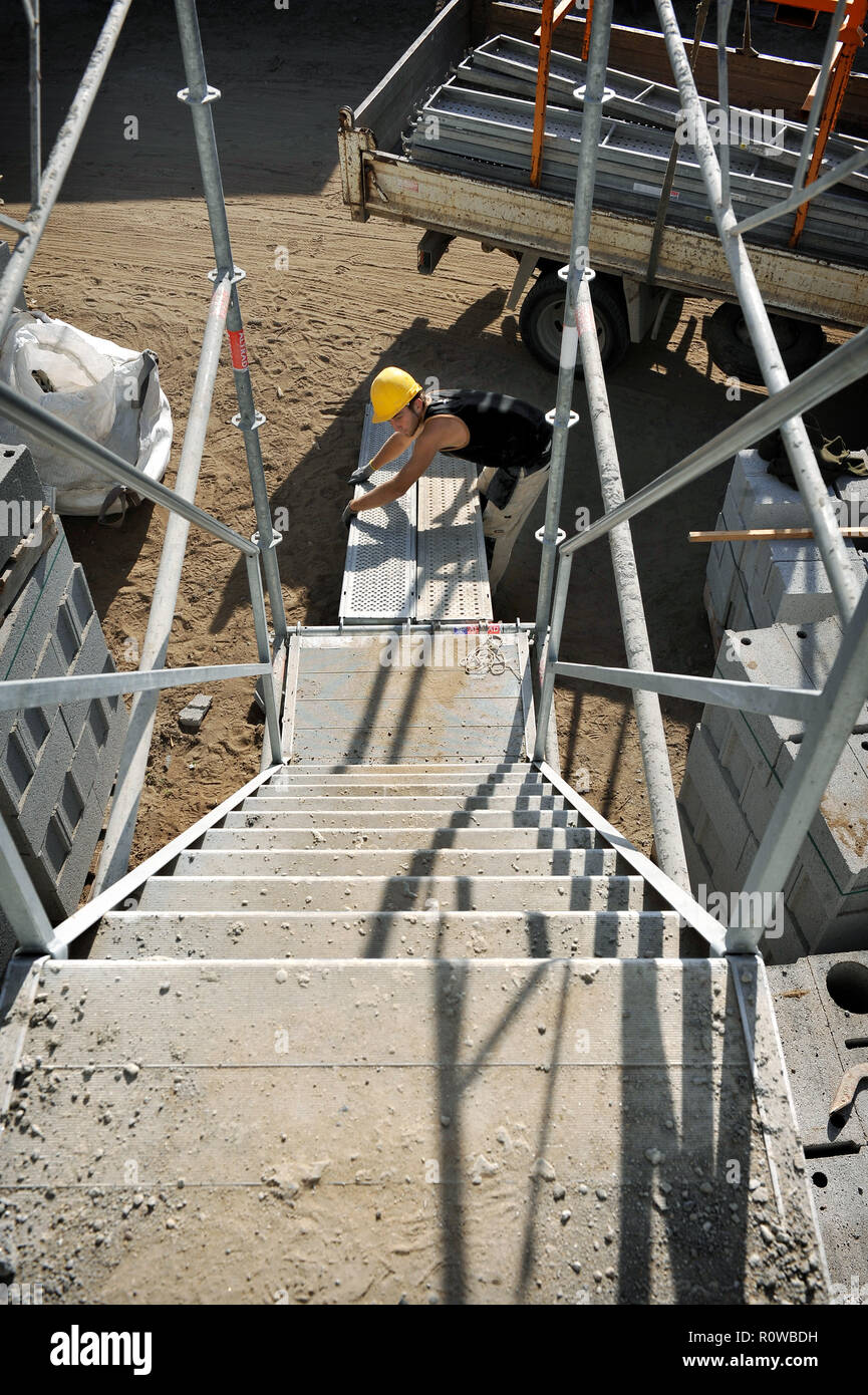 Worksite - France Stock Photo - Alamy