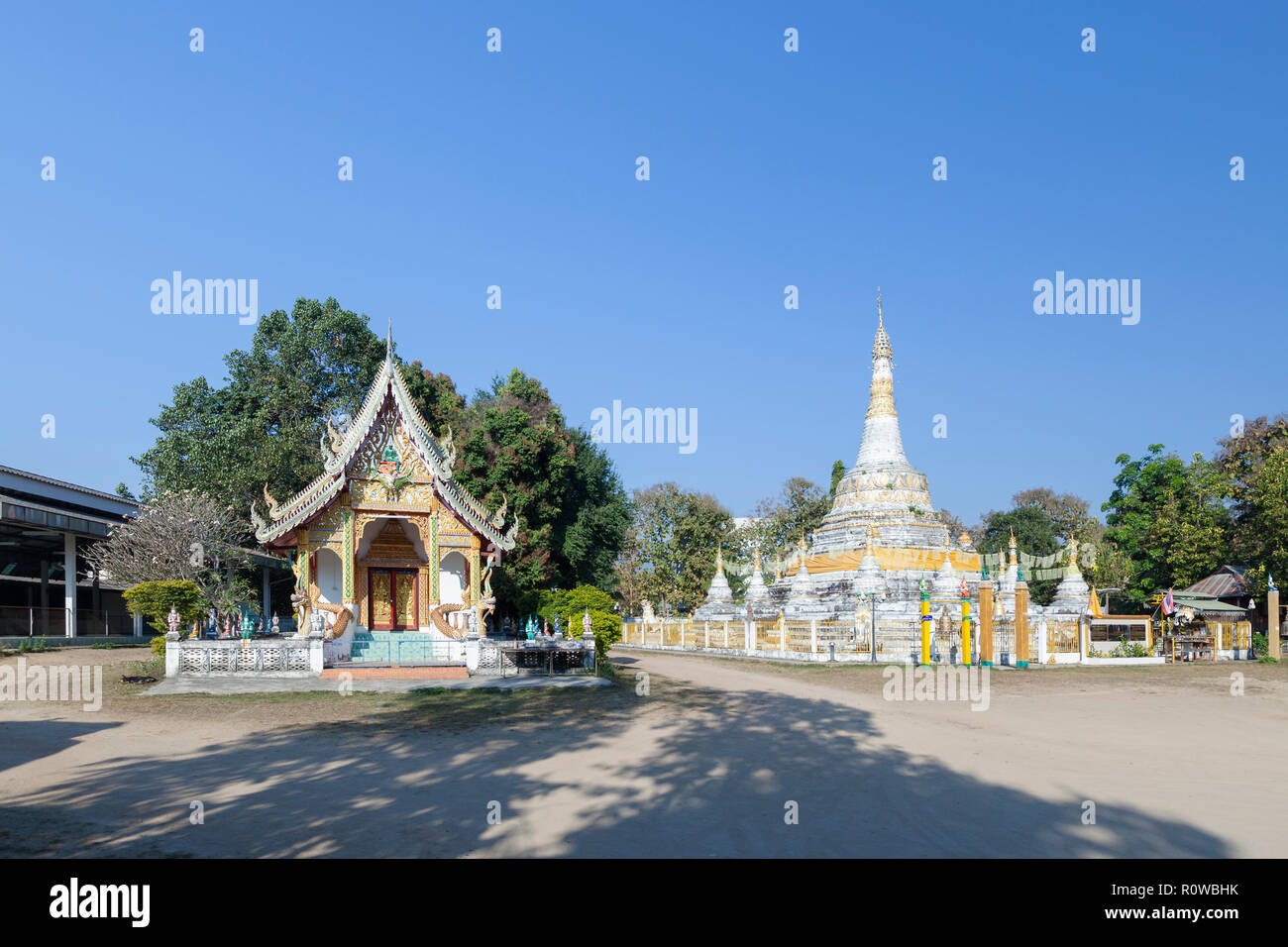 Wat Luang, Pai, Thailand Stock Photo - Alamy
