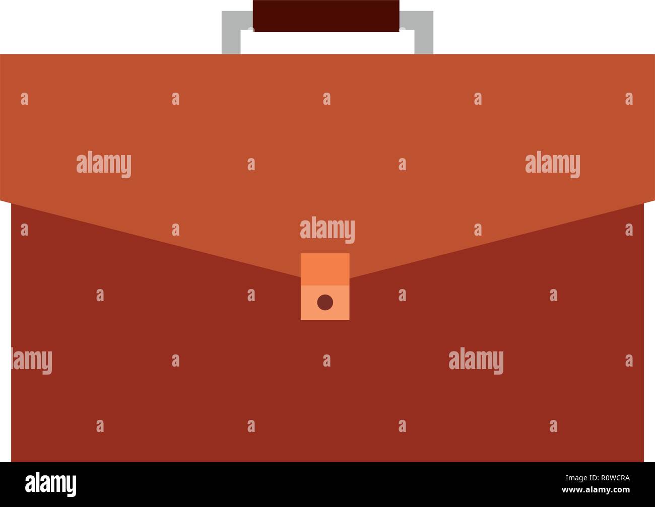 business briefcase on white background vector illustration Stock Vector ...