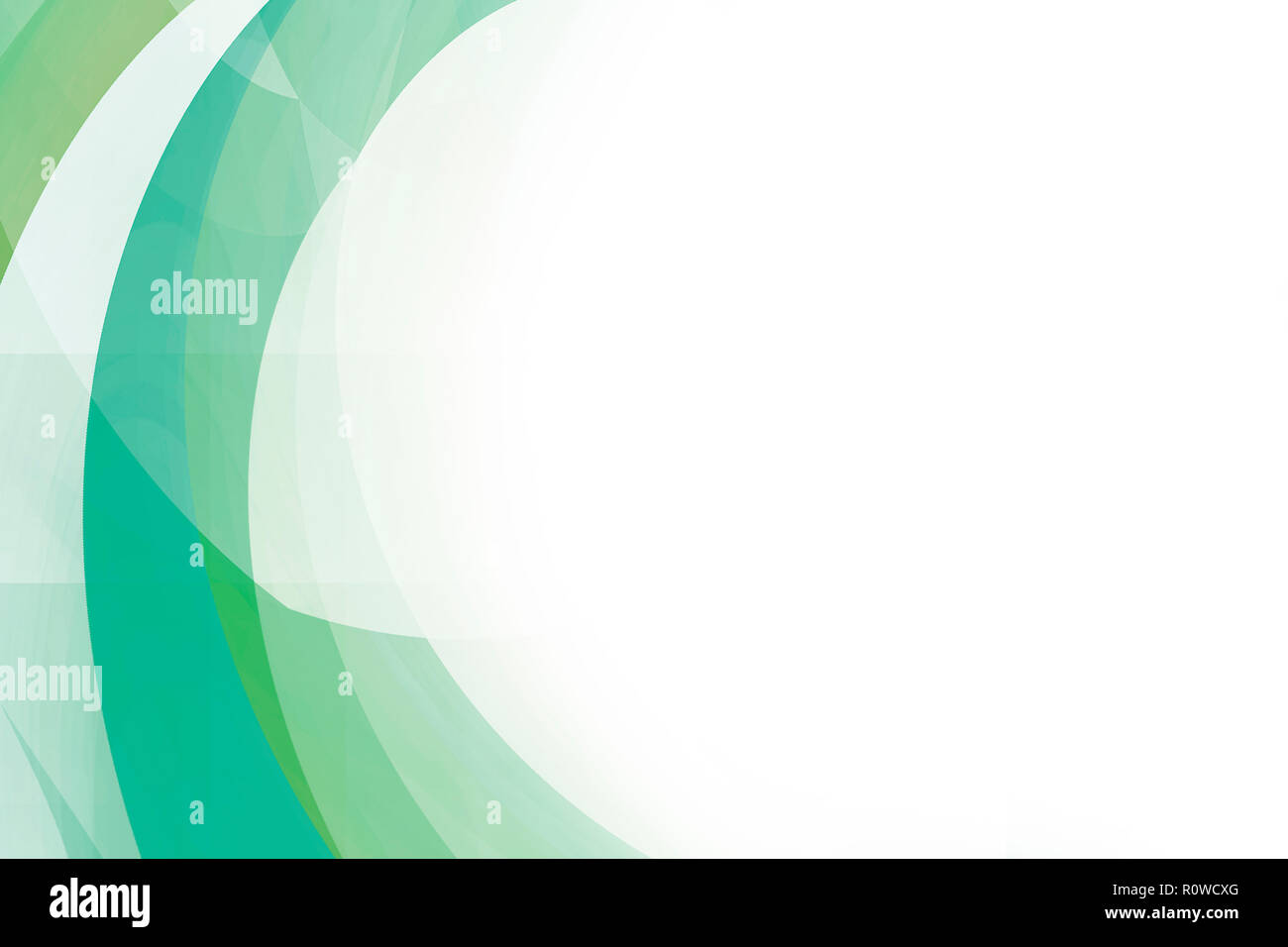 Green And White Abstract Wallpaper