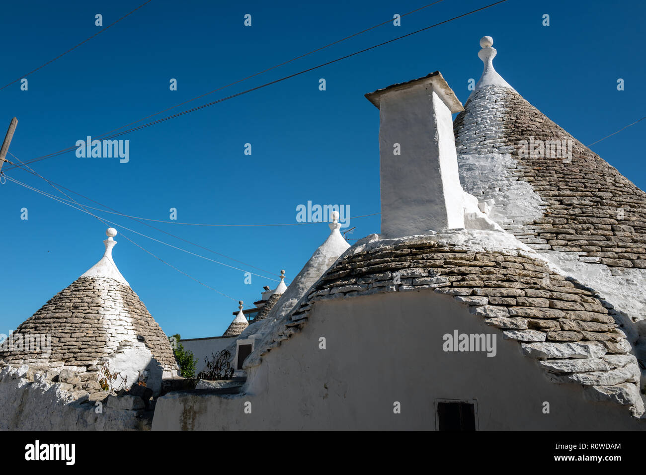The city of Alberobello in Puglia, Italy Stock Photo - Alamy
