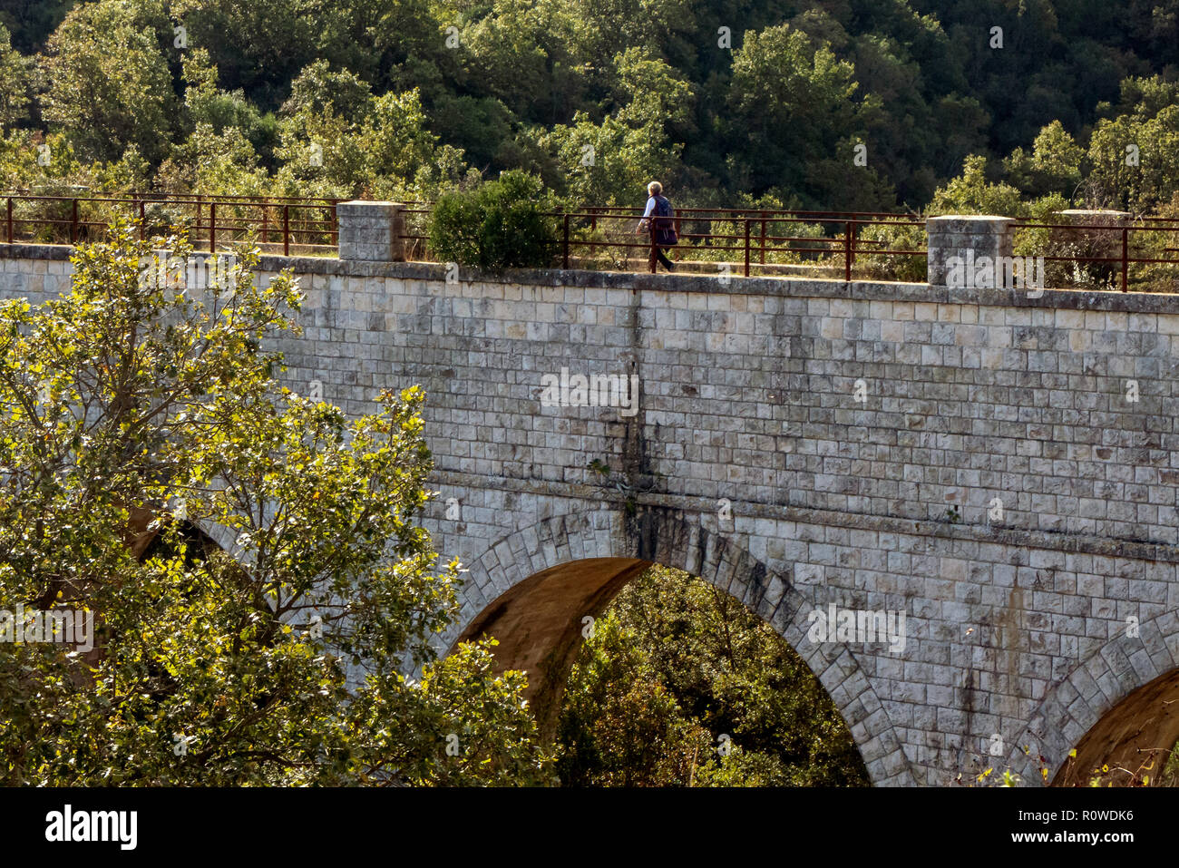 A bridge crossing the countryside of Puglia, Italy Stock Photo - Alamy
