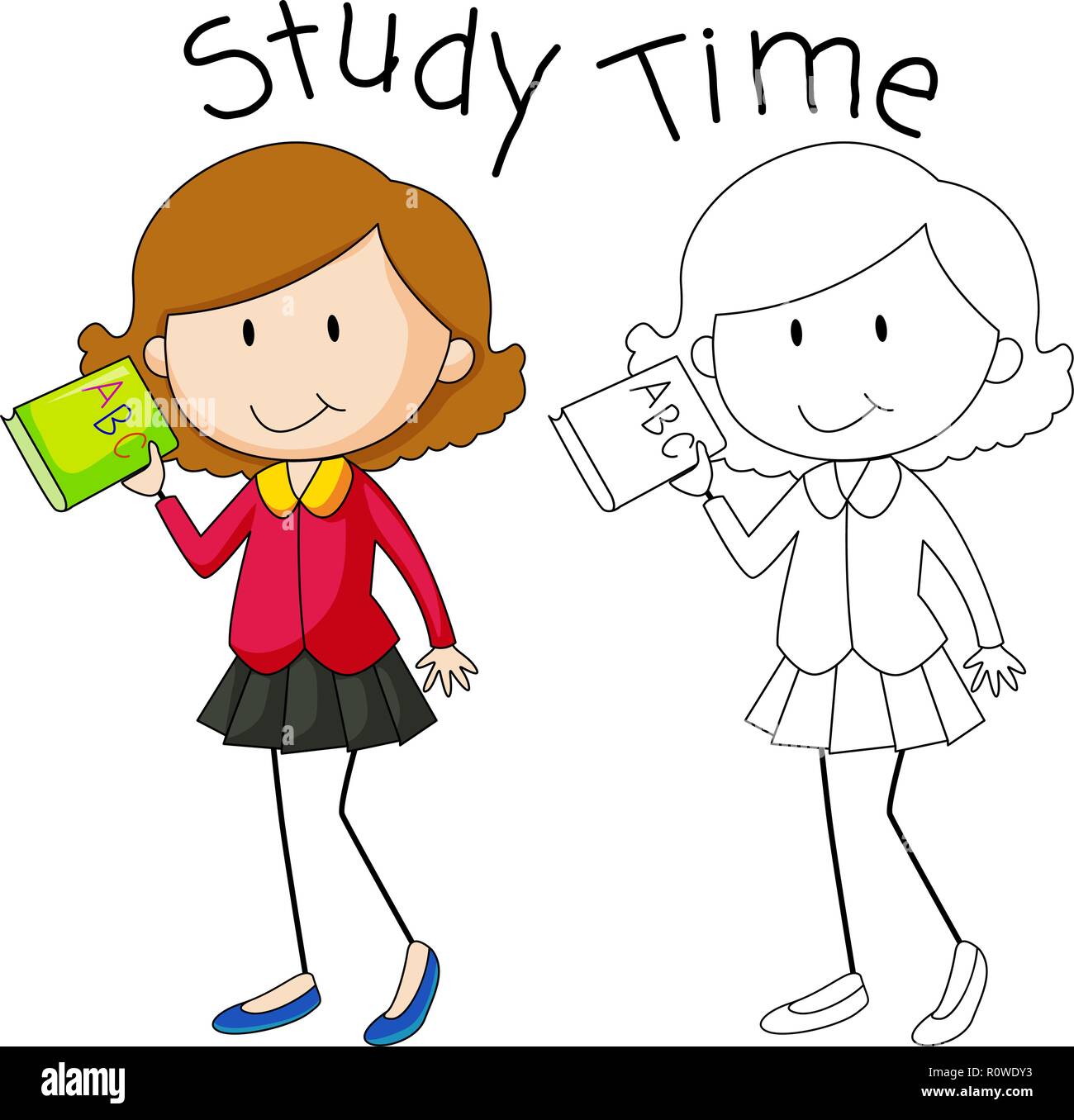 Character study Stock Vector Images - Alamy