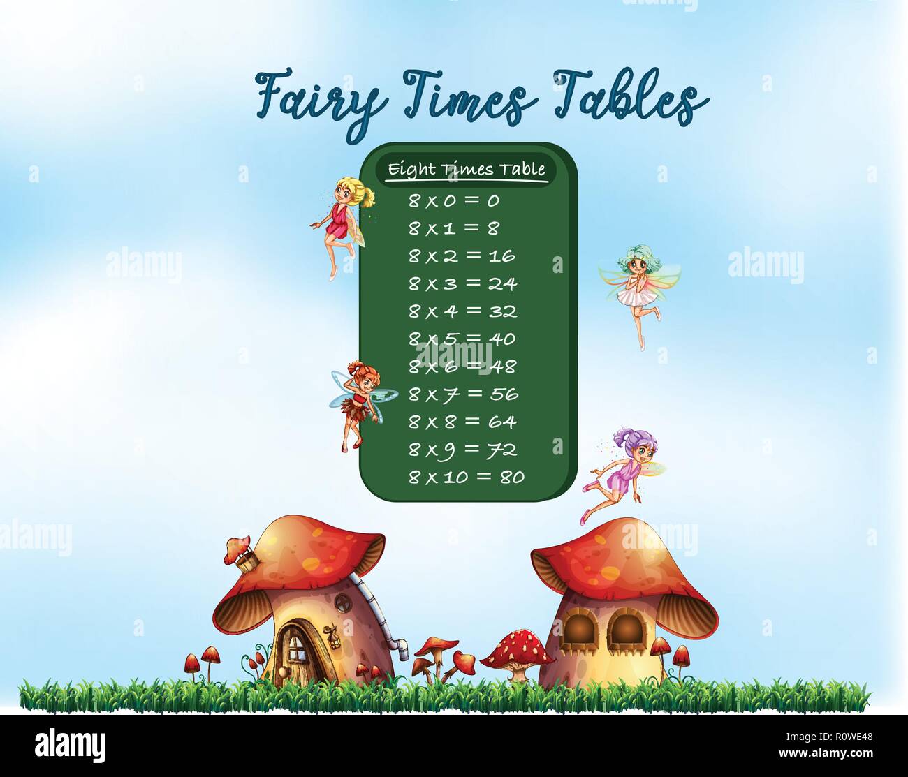 Mathematical tables Stock Vector Images - Alamy