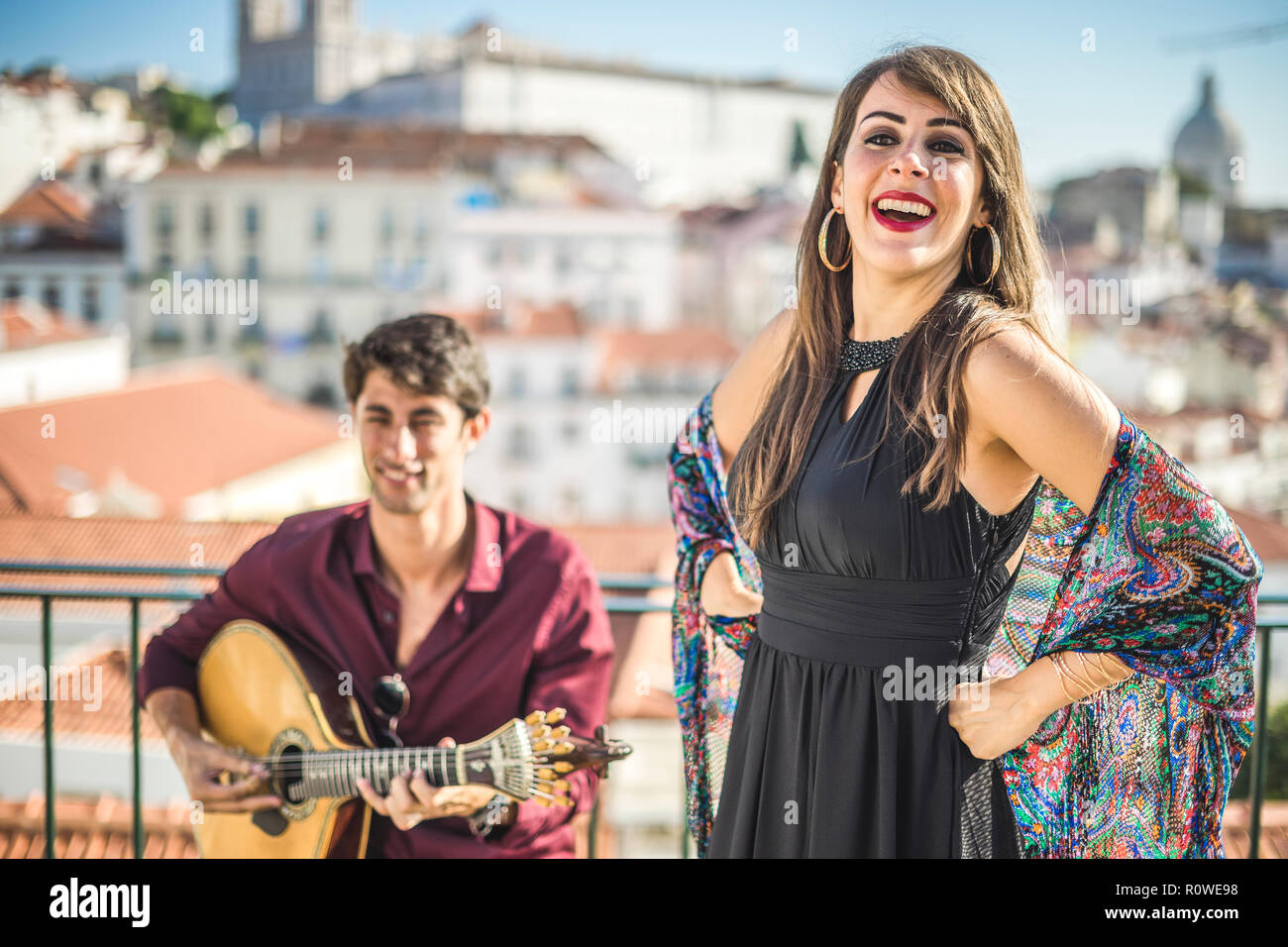 Young handsome guitar player hi-res stock photography and images - Alamy