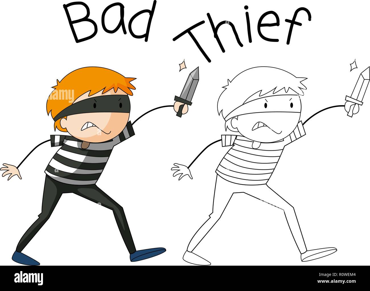 Bad draw Stock Vector Images - Alamy