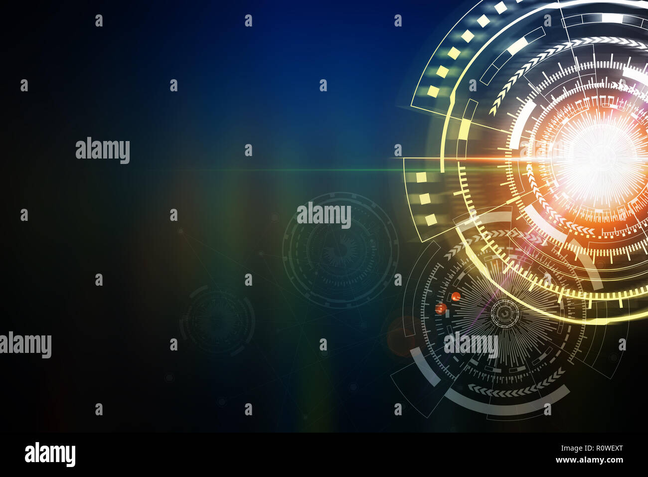 Technology and worldwide connection background concept. Global network ...