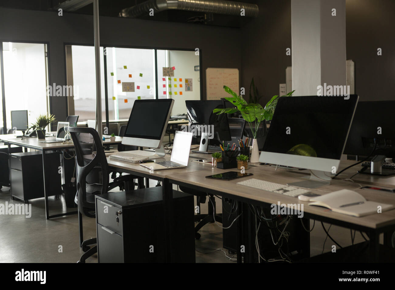 Interior of office Stock Photo - Alamy
