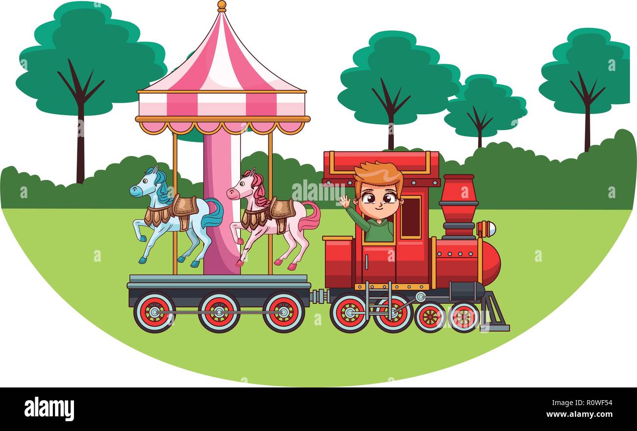 Cartoon Train Stock Photos & Cartoon Train Stock Images - Alamy