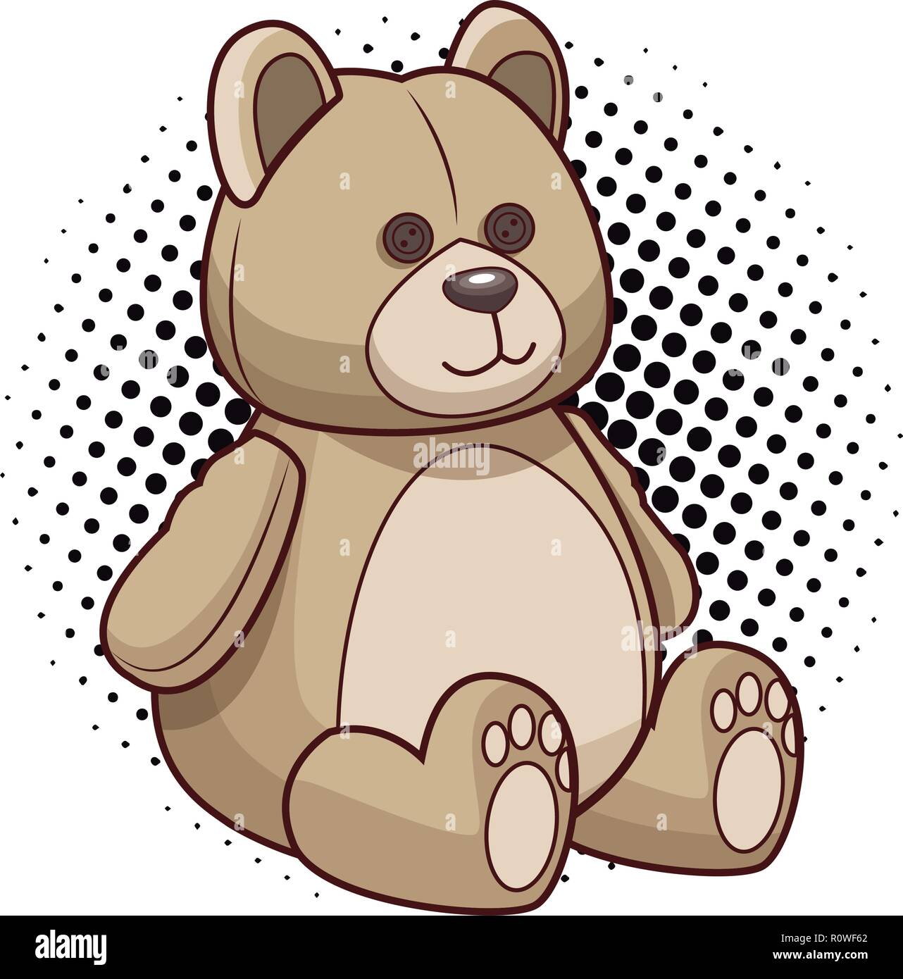 Teddy bear cartoon Stock Vector Image & Art - Alamy