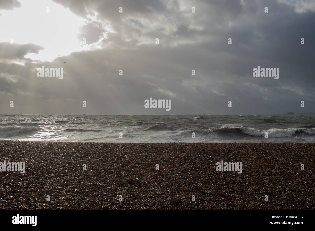 Light rays beach hi-res stock photography and images - Alamy