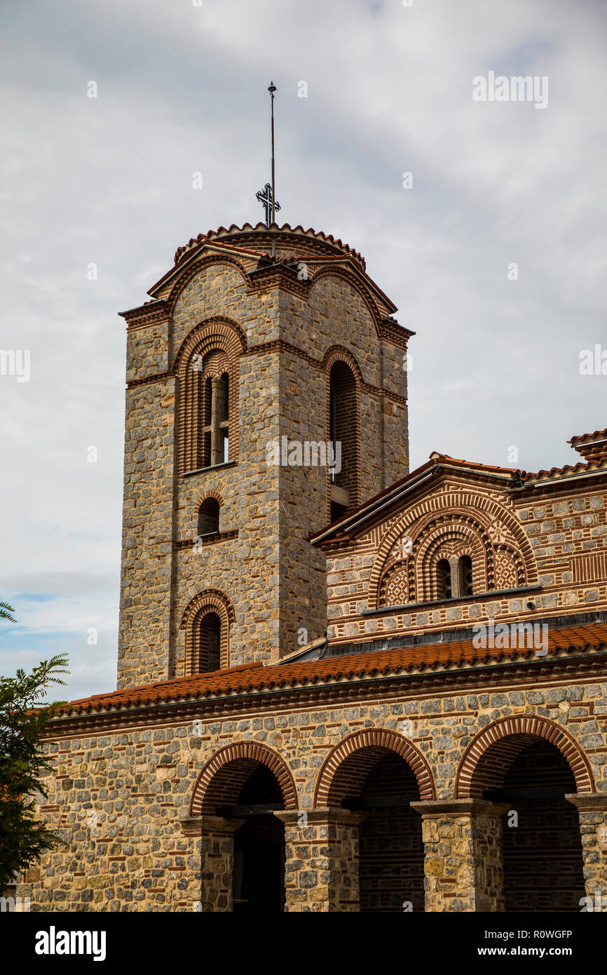 Plaosnik or Saint Kliment Church in Ohrid, Macedonia, Europe Stock ...