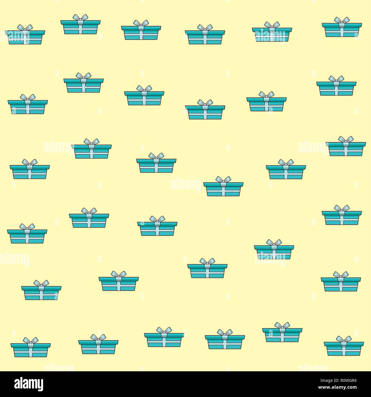 Gift box background cartoons Stock Vector Image & Art - Alamy