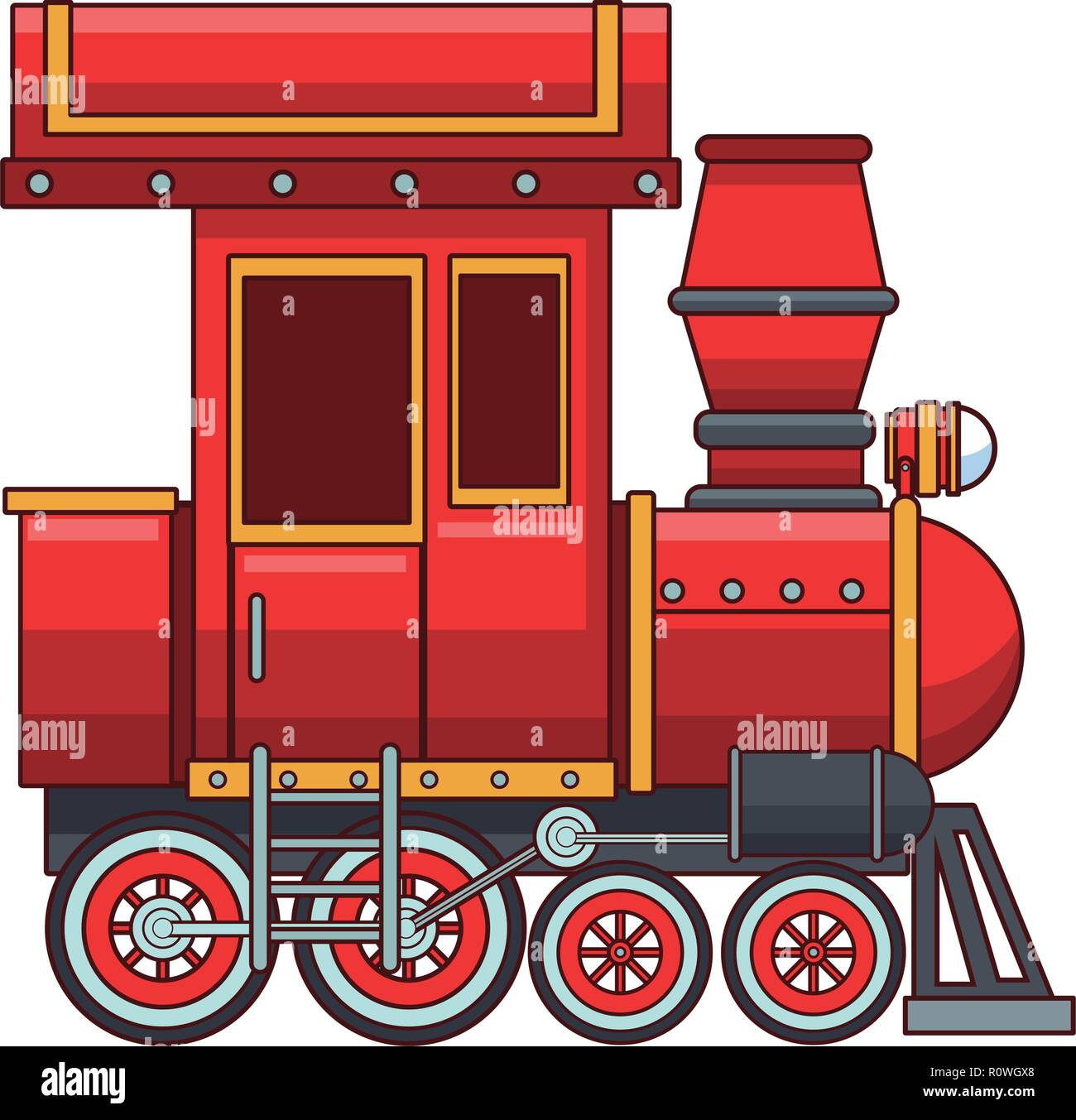 Empty train cabin cartoon Stock Vector Image & Art - Alamy