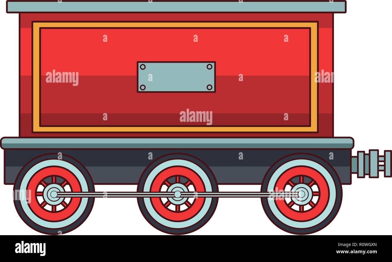 Empty train wagon Stock Vector Image & Art - Alamy
