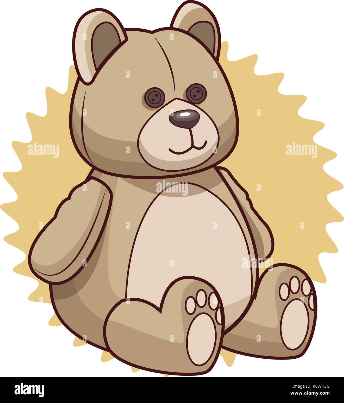 Teddy bear cartoon Stock Vector Image & Art - Alamy