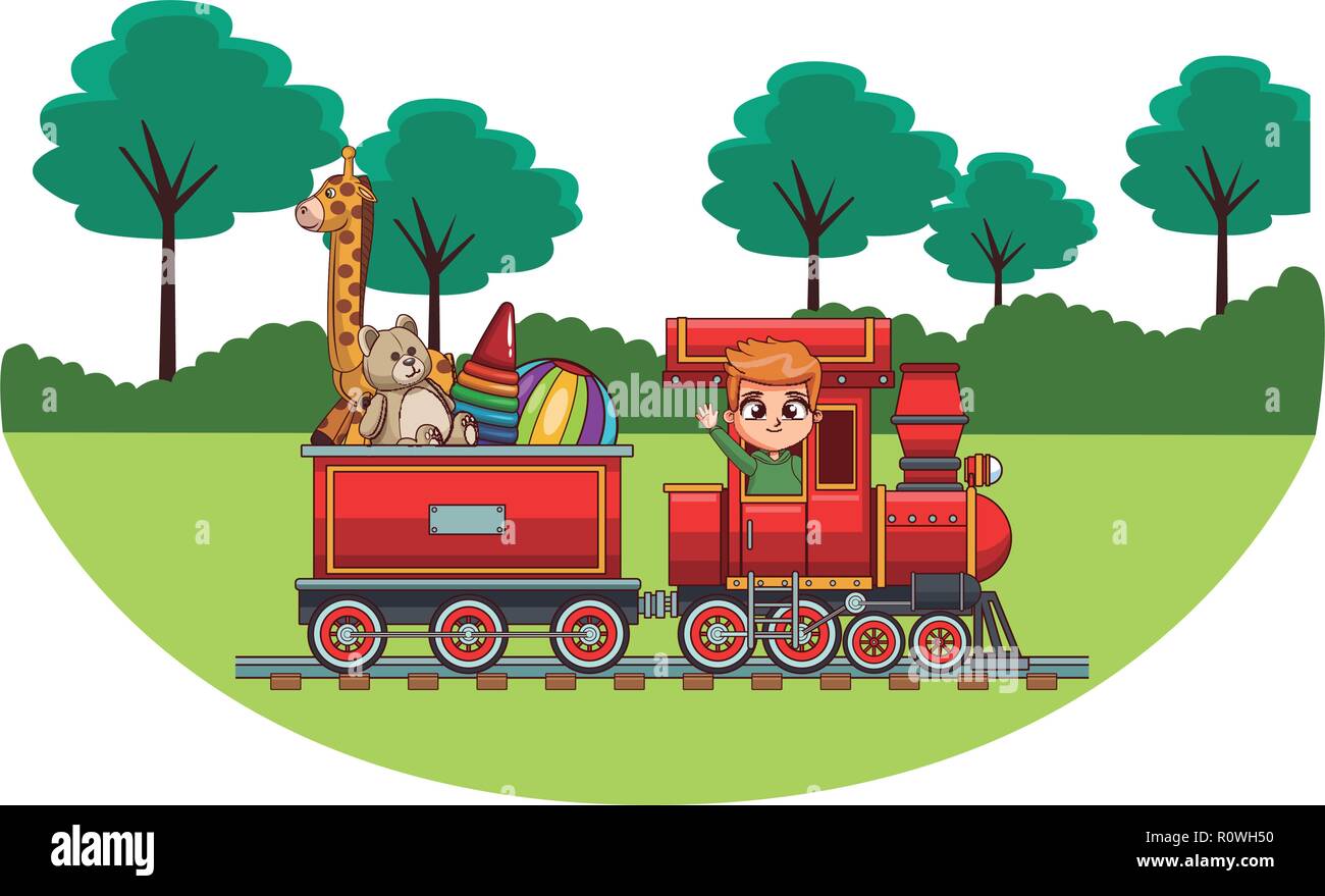 Pulling train Stock Vector Images - Alamy