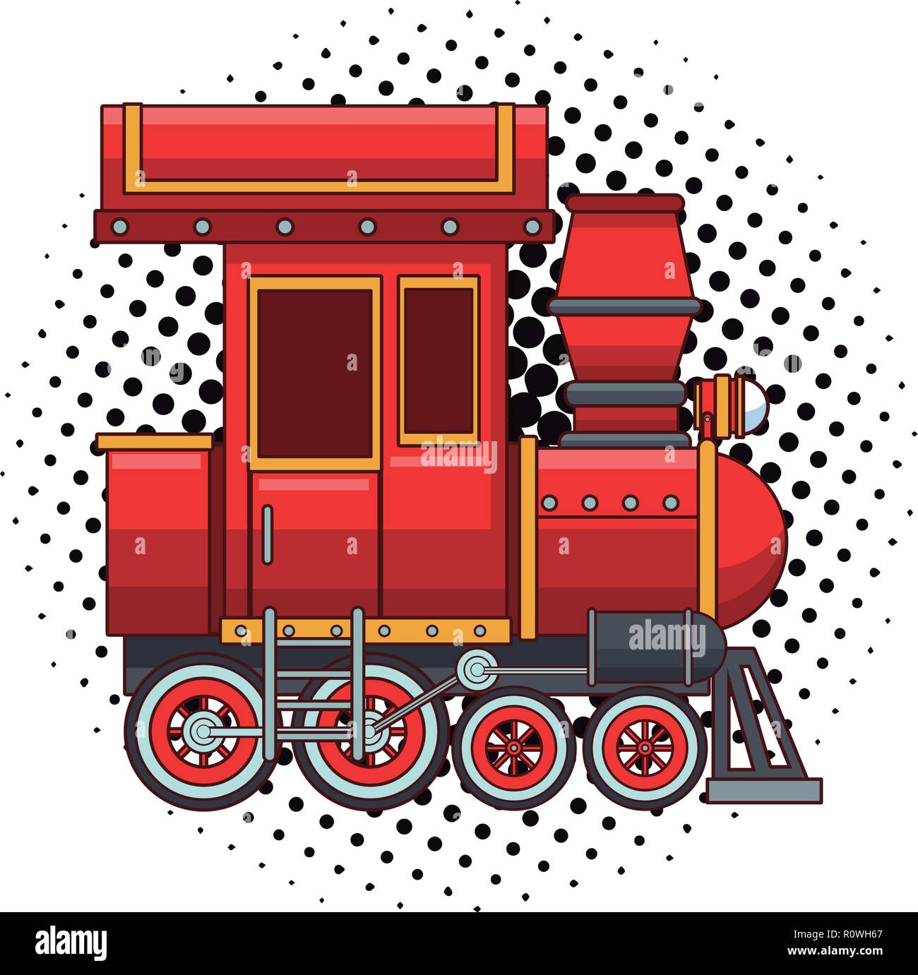 Empty train cabin cartoon Stock Vector Image & Art - Alamy