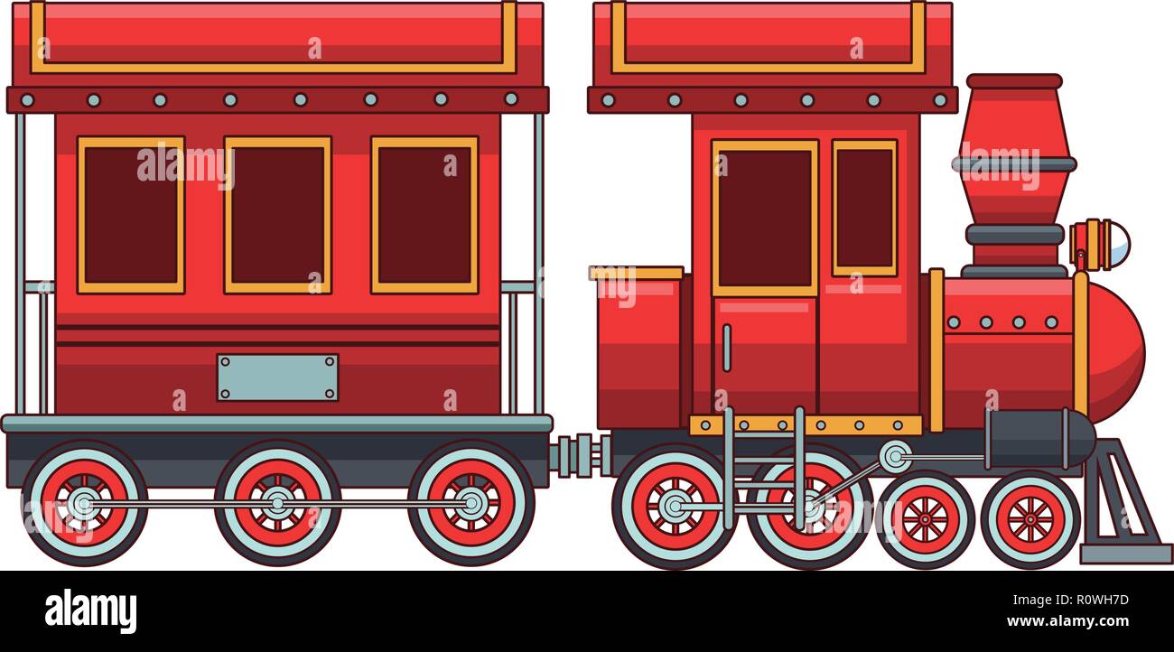 Empty train wagon and cabin Stock Vector Image & Art - Alamy