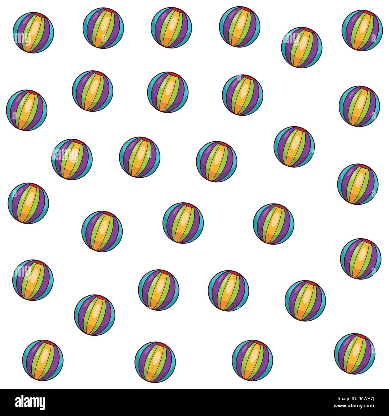 Kids ball background Stock Vector Image & Art - Alamy