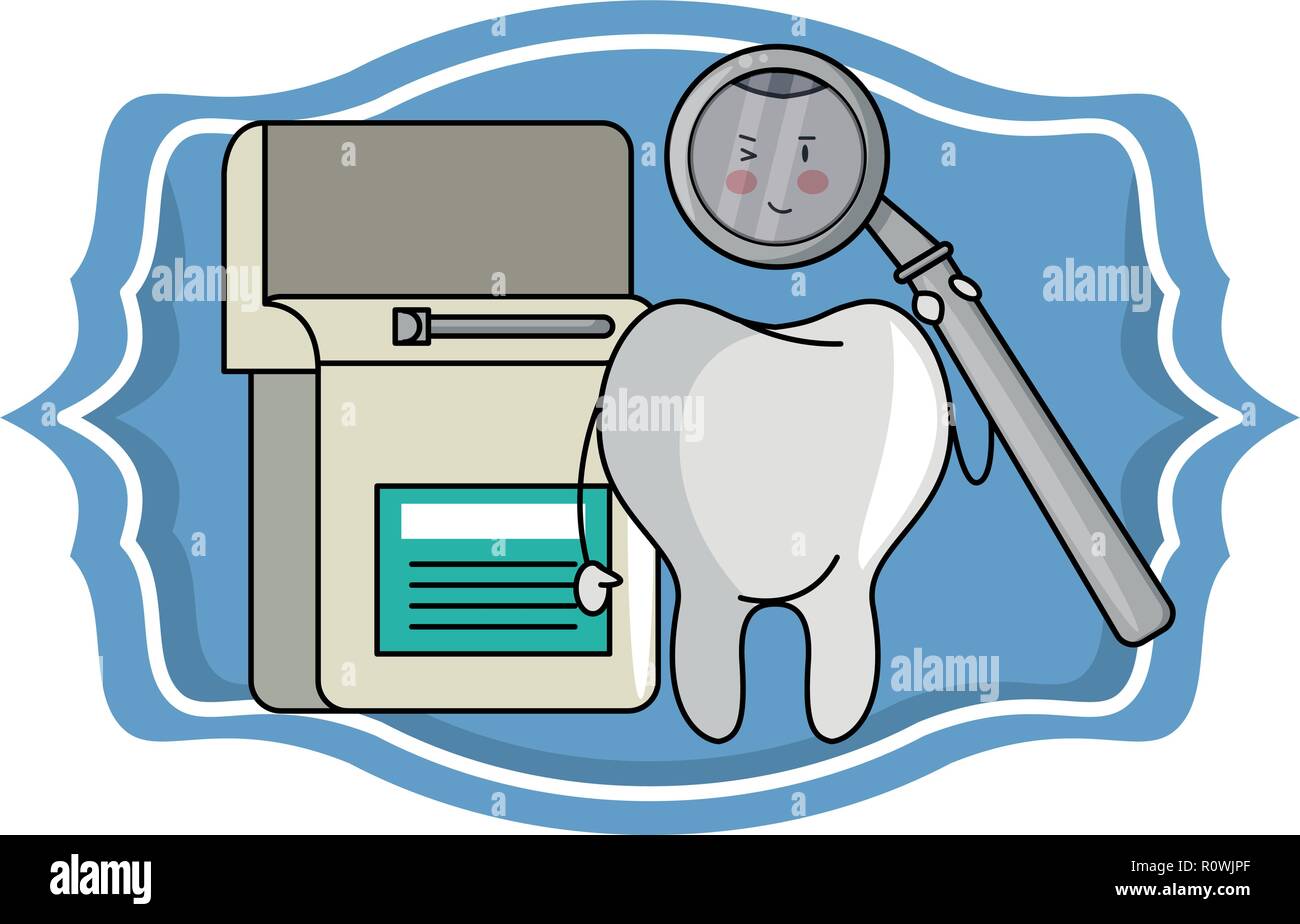 cartoon dental care tooth Stock Vector Image & Art - Alamy
