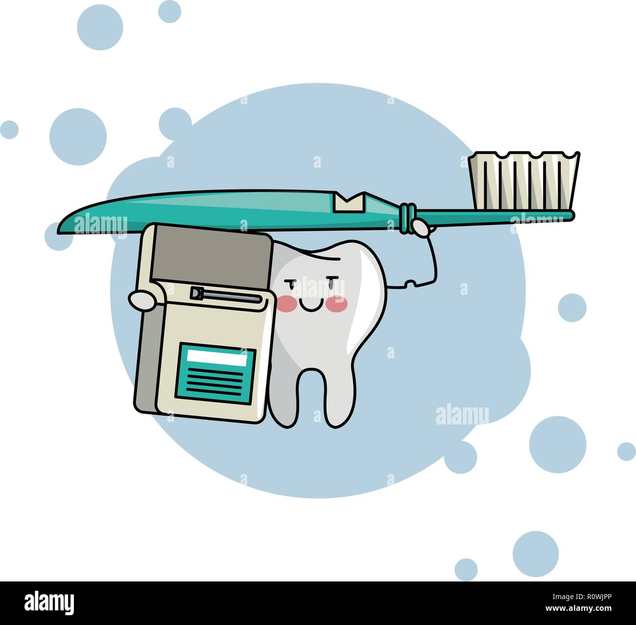 cartoon dental care Stock Vector Image & Art - Alamy