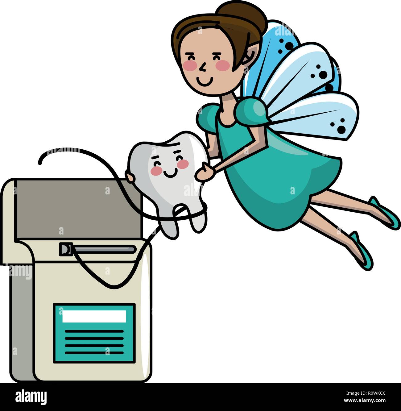 dental care cartoon Stock Vector Image & Art - Alamy