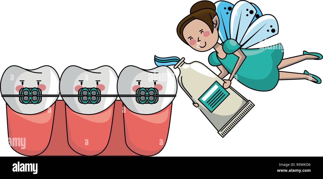 dental care cartoon Stock Vector Image & Art - Alamy