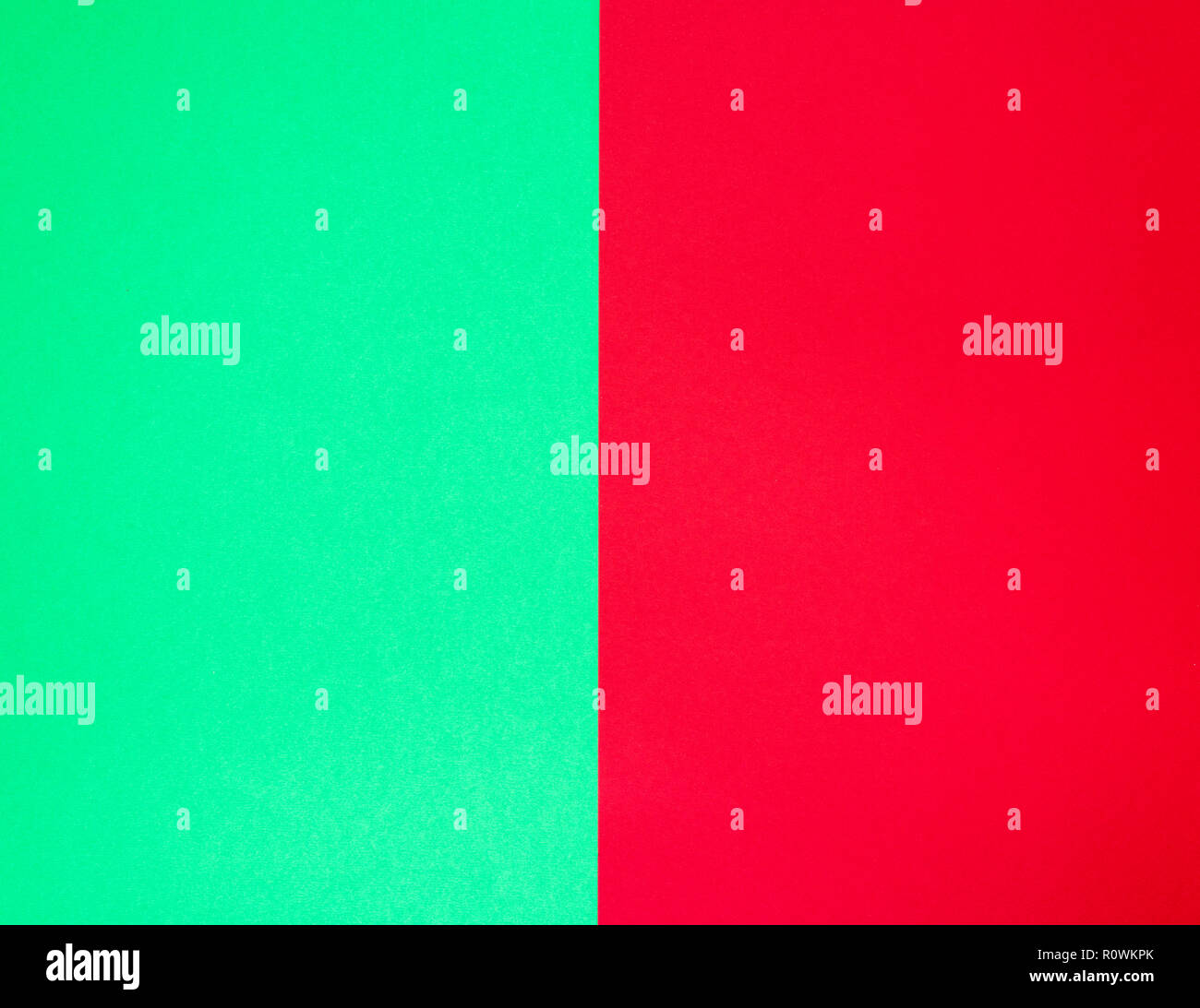 abstract paper background, half green and red, empty space Stock Photo ...