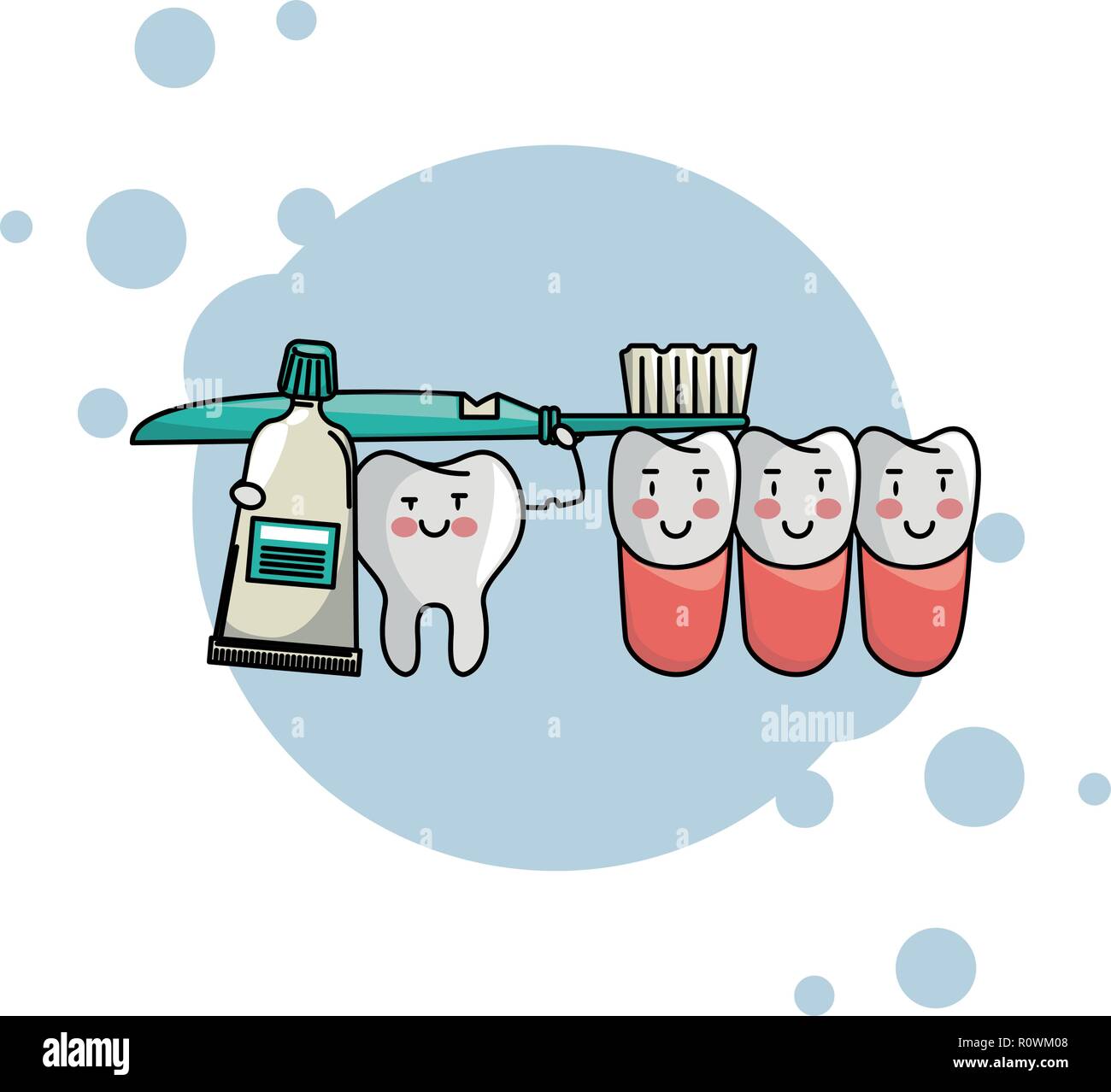 dental care cartoon Stock Vector Image & Art - Alamy