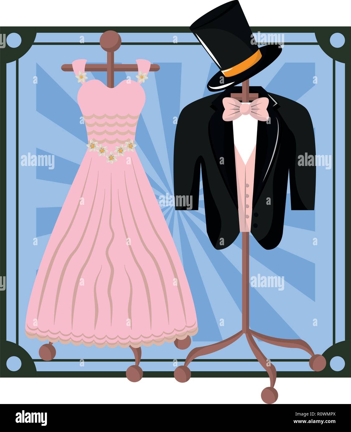 Wedding celebration cartoons Stock Vector Image & Art - Alamy