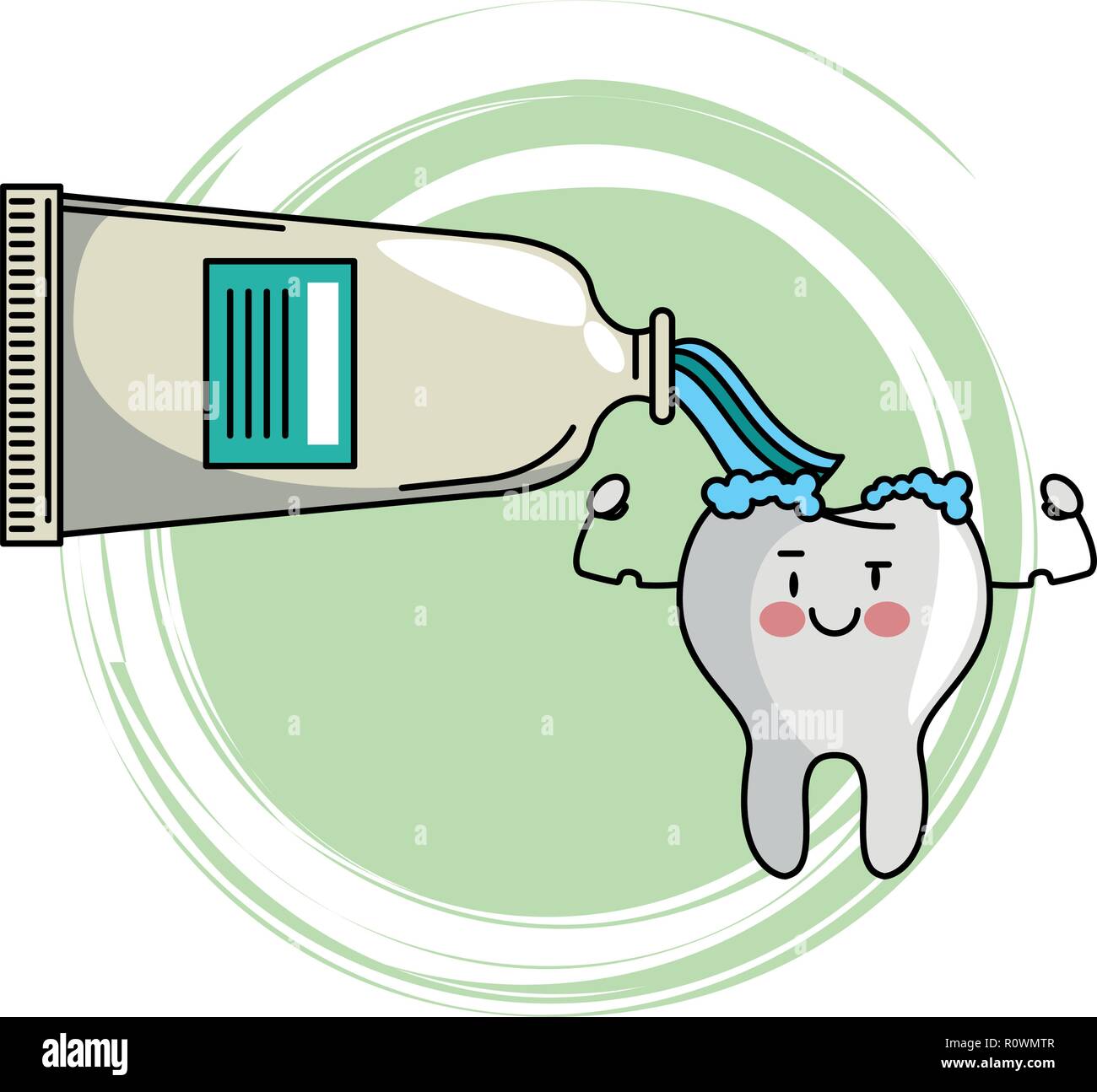 dental care tooth cartoon Stock Vector Image & Art - Alamy