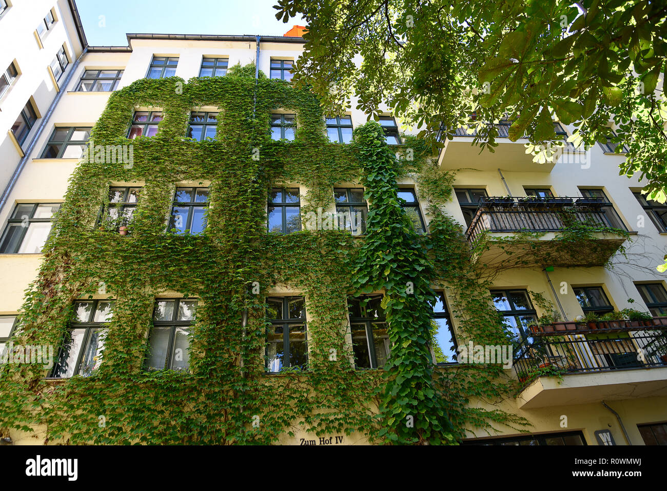 The Hackesche Hofe in Berlin Capital city of Germany.This is 9 ...