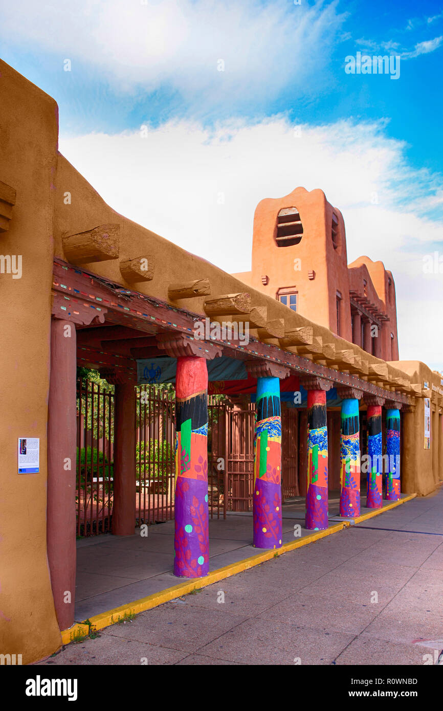 The Museum of Contemporary Native Arts in Santa Fe, New Mexico, USA ...