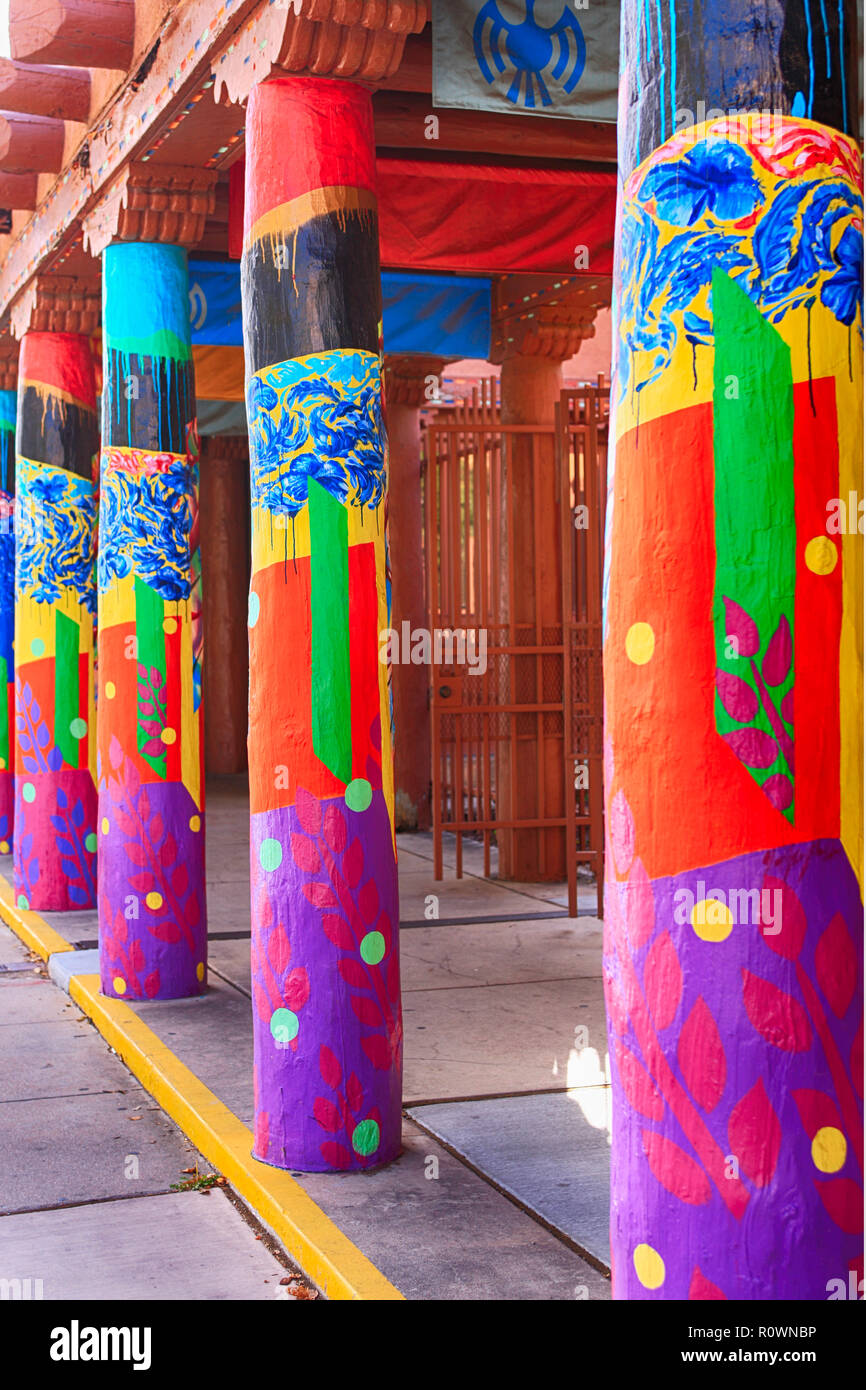 The Museum of Contemporary Native Arts in Santa Fe, New Mexico, USA ...