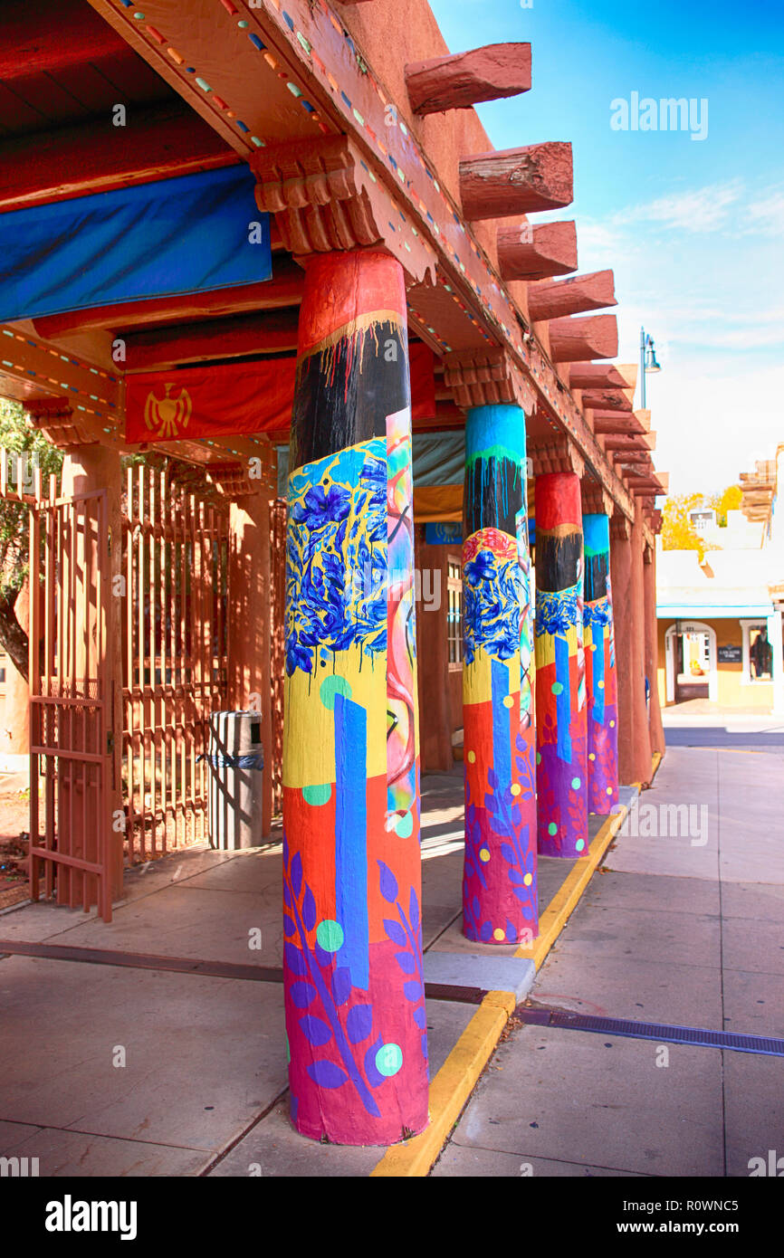 The Museum of Contemporary Native Arts in Santa Fe, New Mexico, USA ...