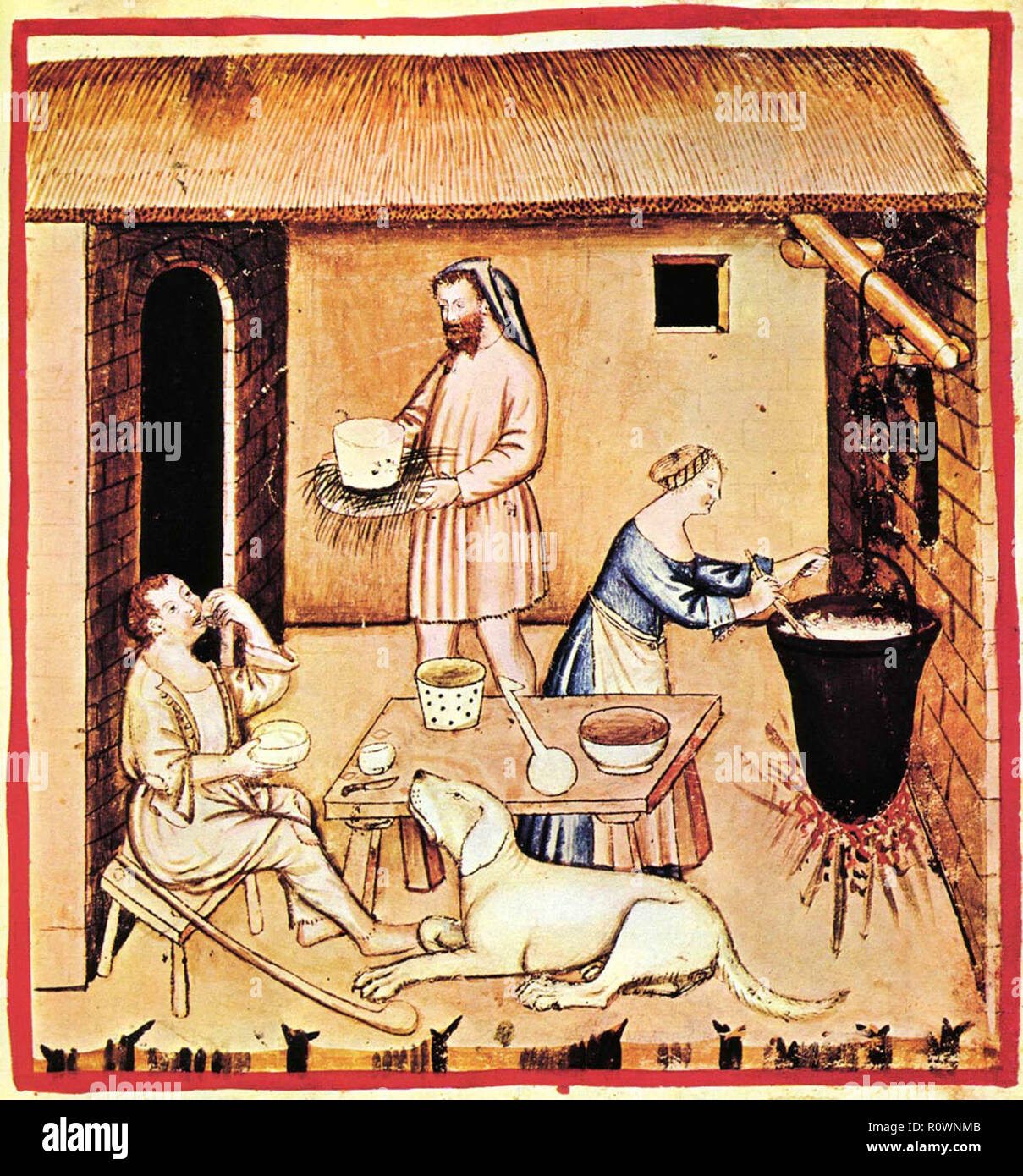 Tacuinum Sanitatis 14th Century High Resolution Stock Photography and ...