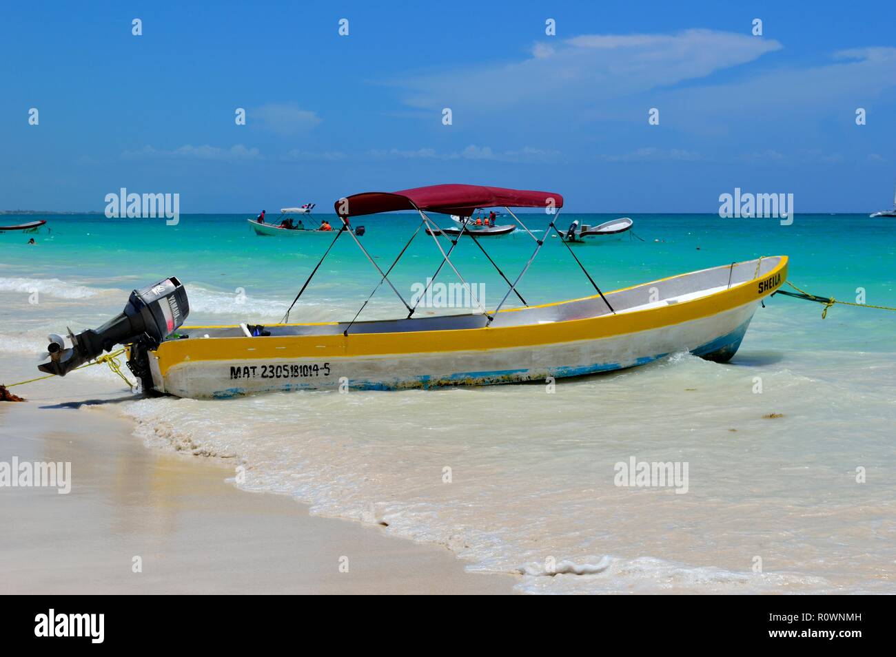 Tulum beach, mexico Stock Photo - Alamy