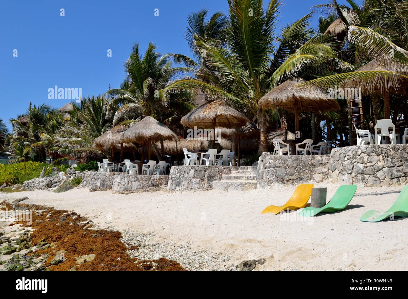 Paradise beach tulum, mexico hi-res stock photography and images - Alamy