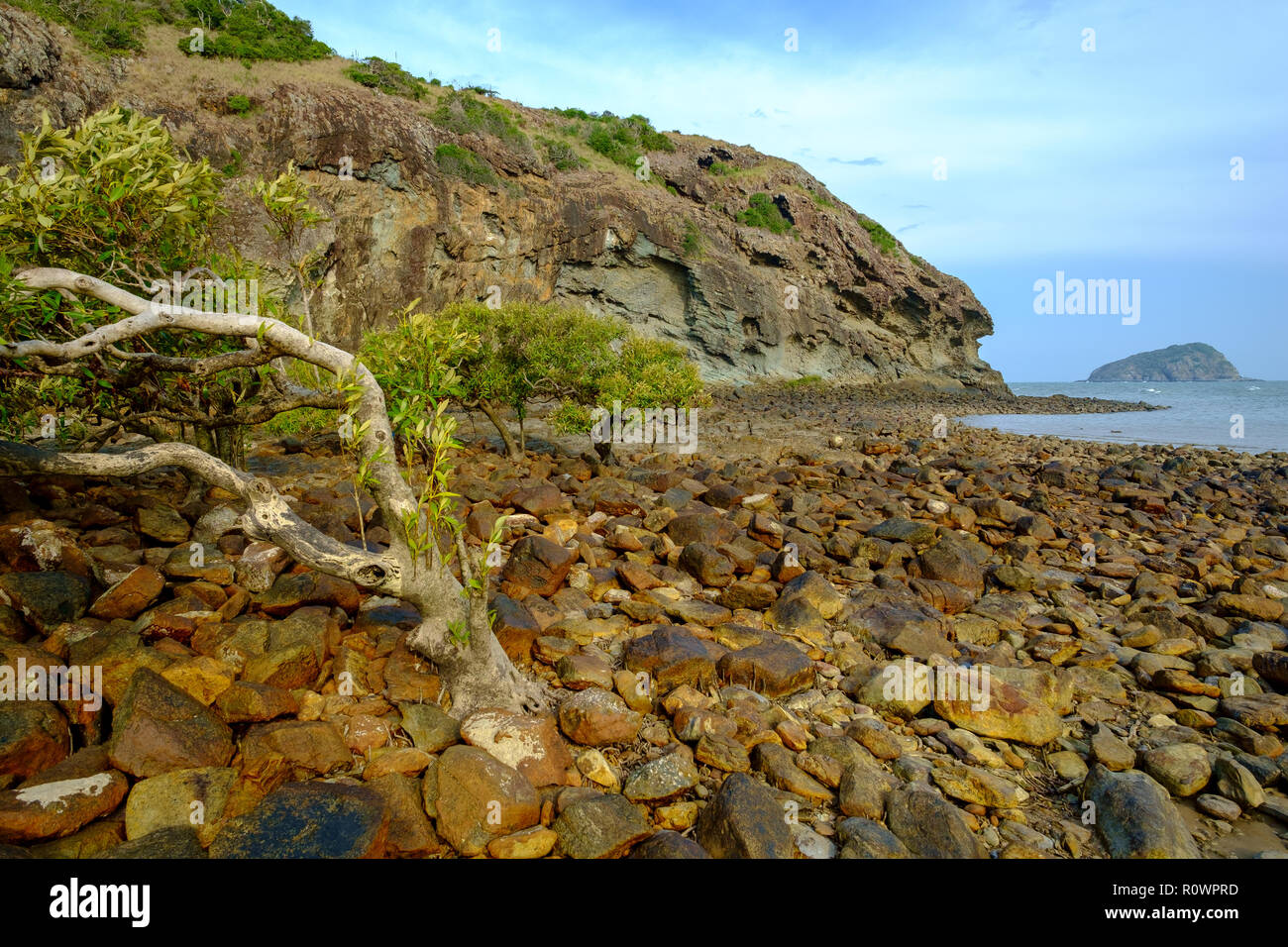 At Rosslyn Bay Stock Photo - Alamy