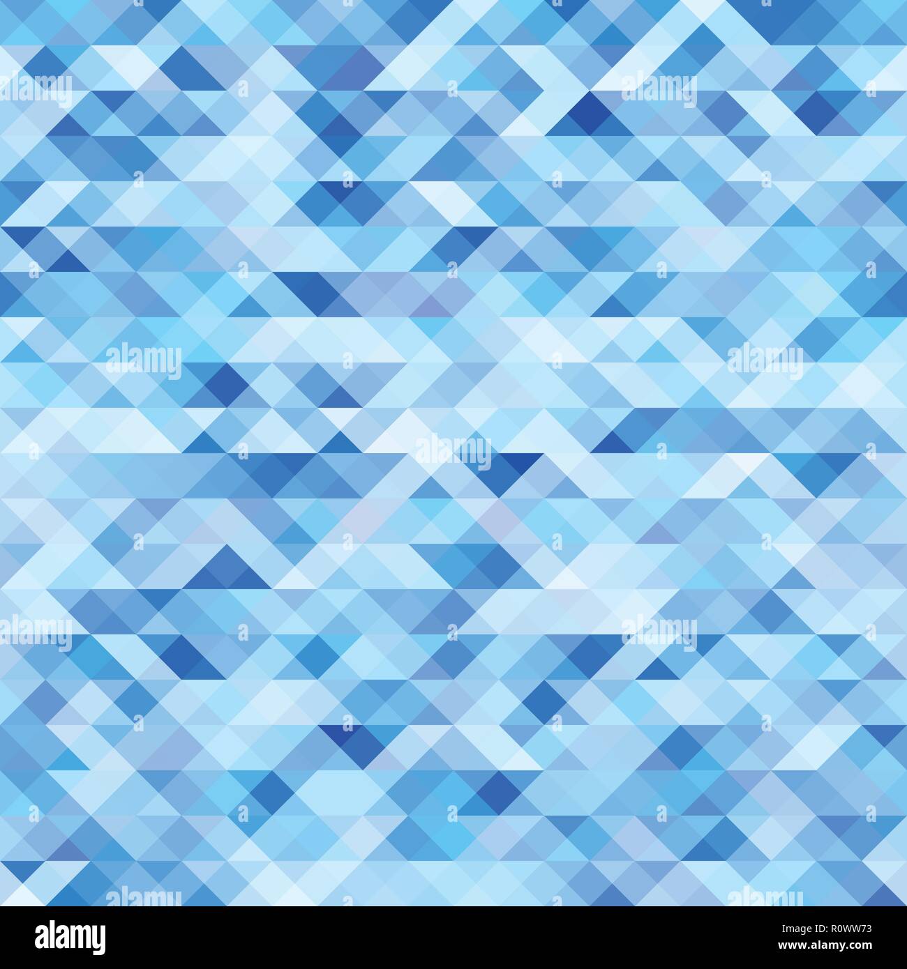 Triangle Seamless vector background. blue triangles. EPS 10 Stock ...
