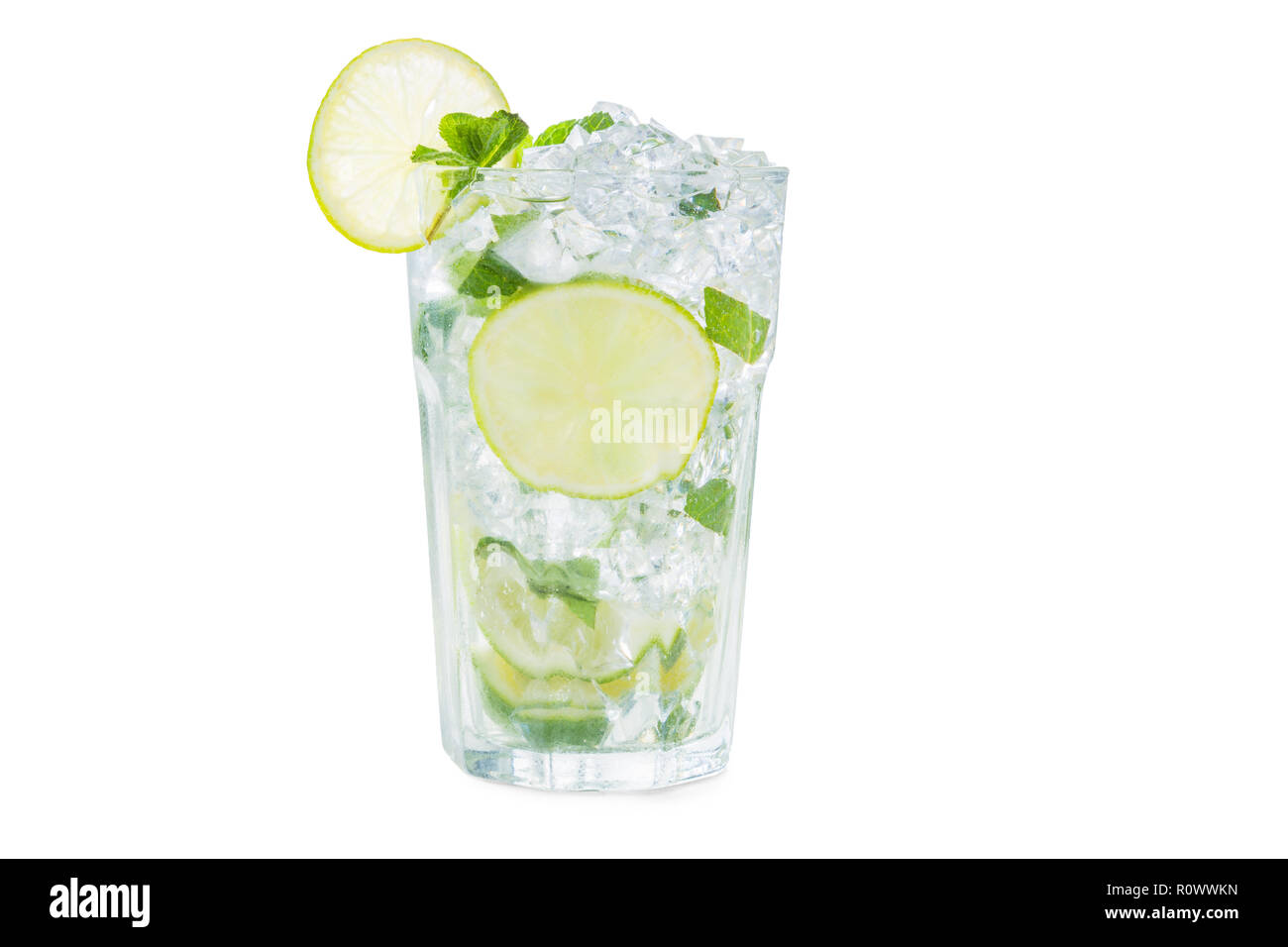 Mojito cocktail Cut Out Stock Images & Pictures - Alamy