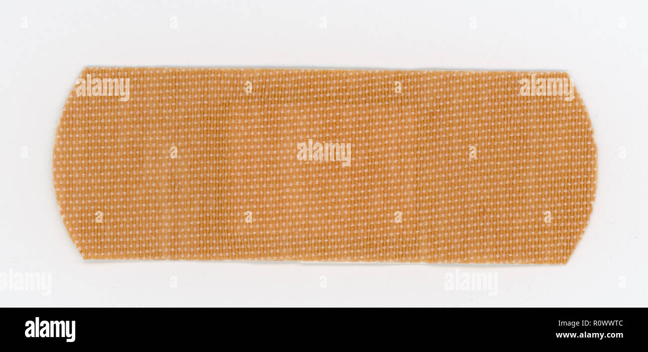 a medical self adhesive bandage band aid Stock Photo - Alamy