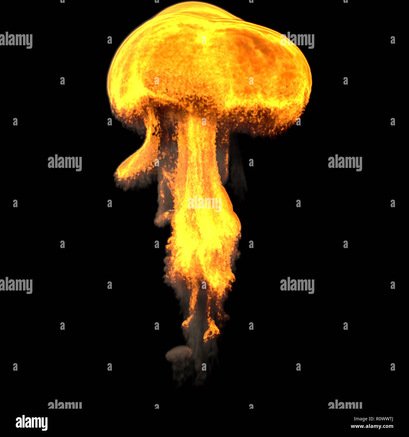 Nuclear explosion 3d hi-res stock photography and images - Alamy